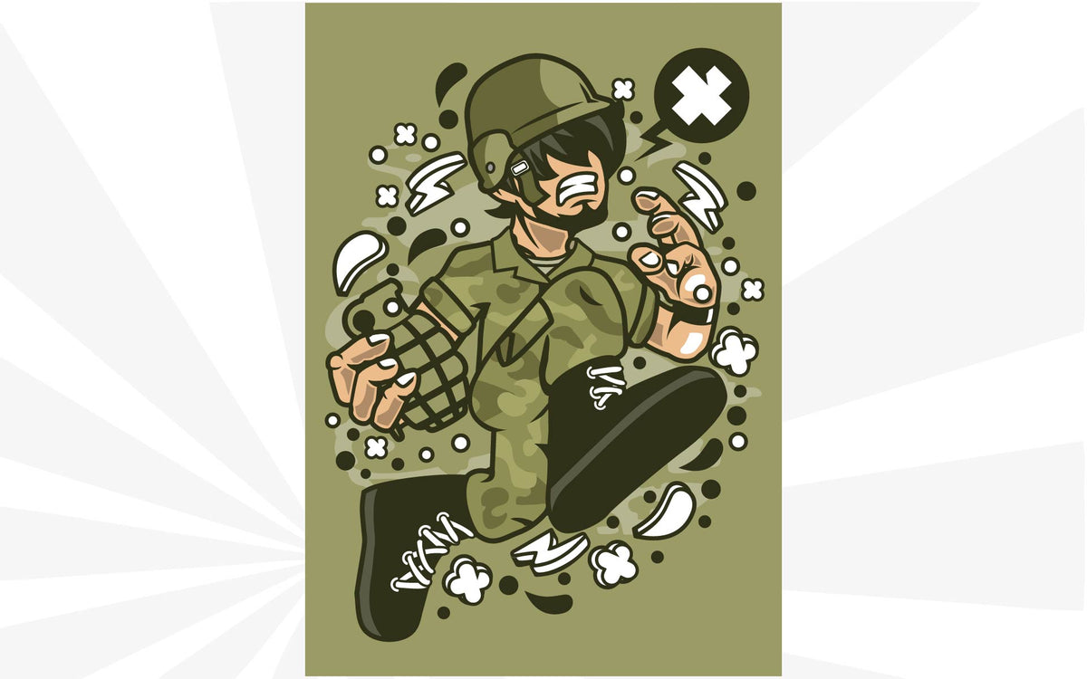 Soldier Running – Parco Designs